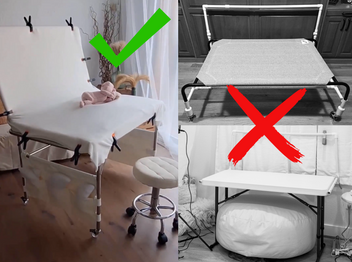 DIY vs Professional Posing Table: What's Best for Newborn Photography ...