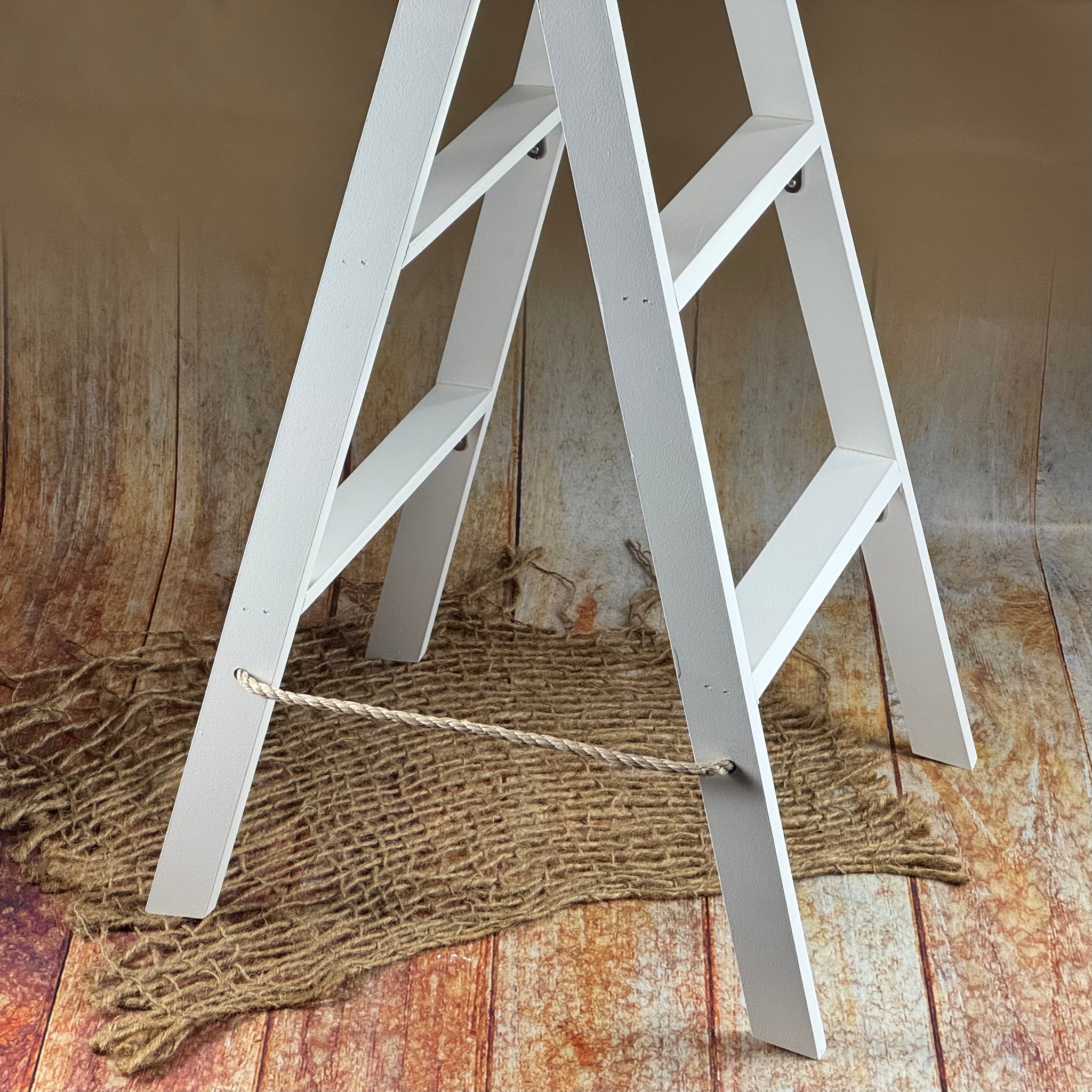 Wooden Step Ladder Cake Smash Photography Prop – Newborn Studio Props