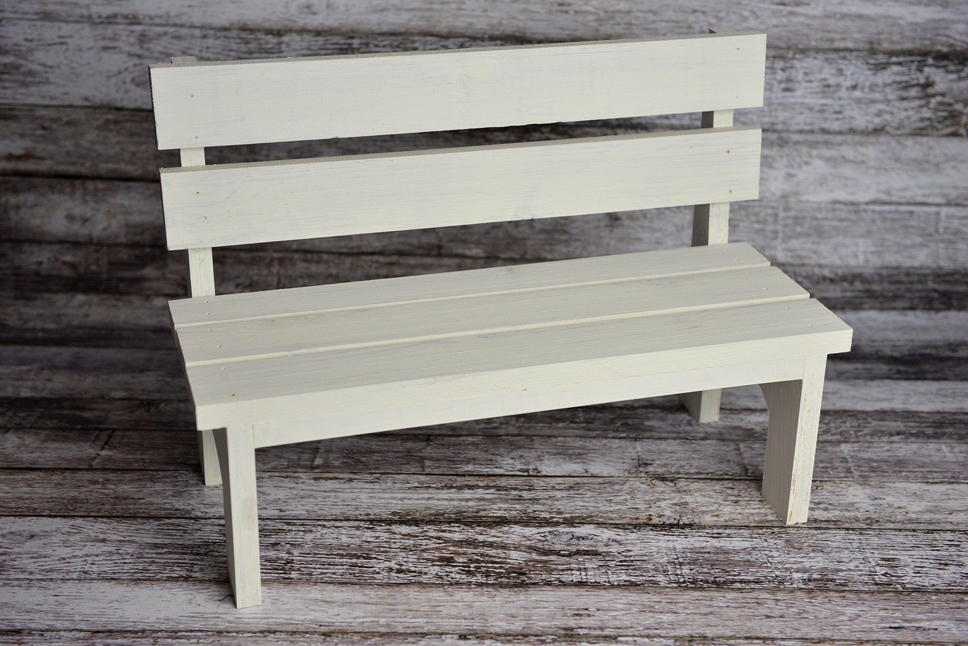 Handmade Rustic Park Bench - Newborn Photography Props – Newborn Studio ...