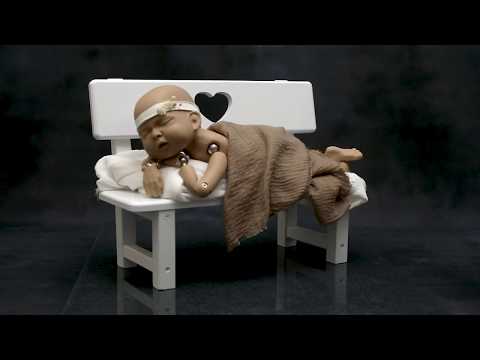 Handmade Rustic Park Bench - Newborn Photography Props – Newborn Studio ...