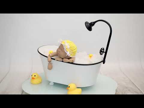 Vintage Bathtub Prop for newborn and photography. Includes faucet ...