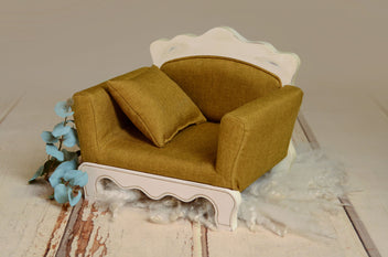 Newborn Sofa Photography Prop - Mini Couch for Babies – Newborn Studio ...